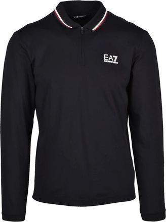 Emporio Armani Emporio Armani Ea7, Homme, Tops, Noir, Taille: 3XL Polo