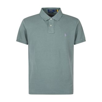Polo Ralph Lauren Sskccmslm1 Kurzarm Strick - - Tops - Herren - Gr&uuml;n - M