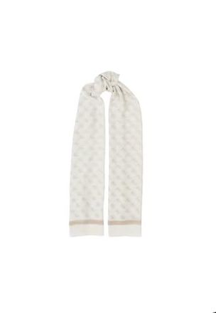 Guess Katia &Eacute;charpe, Logo 4G, 90 x 180 cm, logo blanc, polyester