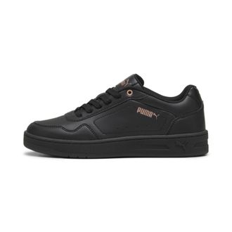 Puma Court Classic Sneakers Damen, Schuhe, Schwarz, 35.5