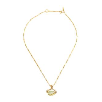 Doroth&eacute;e Sausset Shakti Citrin Anh&auml;nger Halskette - - Accessories - Damen - Gelb - ONE SIZE