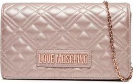 Love Moschino JC4079PP1MLA197A, sac &agrave; bandouli&egrave;re femme, or rose, unique, Or rose, Taille unique