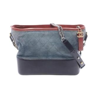 Chanel Sac &agrave; bandouli&egrave;re vintage Pre-owned en daim - Femme - Pre-owned - Multicolore - Taille: ONE Size