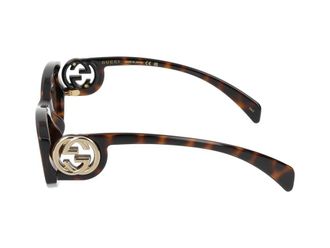 Gucci Womens Gg1691s Sunglasses Havana Injected