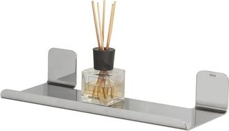 Tiger Colar Ablage zum Kleben, 30 cm, Edelstahl poliert, mit integrierter Klebefolie zur Montage ohne Bohren, 1313330346