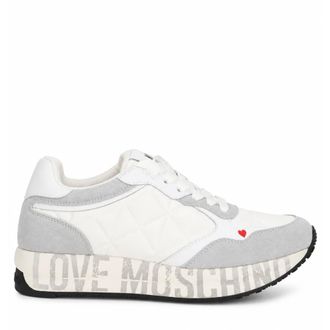 Love Moschino Run40 Baskets - Femme - Chaussures - Blanc - Taille: 39 EU