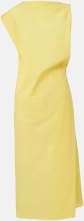 Jacquemus Midikleid Drap aus Popeline