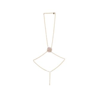 Silvia Gnecchi Camelia Choker - - Accessories - Damen - Grau - ONE SIZE