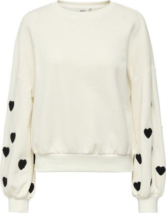 Only Onlmacy L/S O-Neck Box Cc SWT