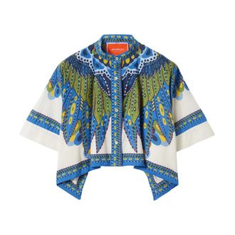 La DoubleJ Mini Foulard Shirt - - Blouses & Shirts - Damen - Mehrfarbig - XL