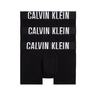 Calvin Klein Homme, Sous-v&ecirc;tements, Noir, Taille: XL Lot de 3 Boxers Noirs Trunk