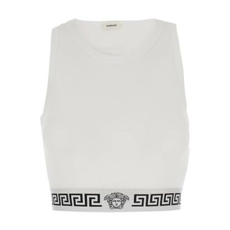 Versace Tops - - Tops - Damen - Wei&szlig; - M