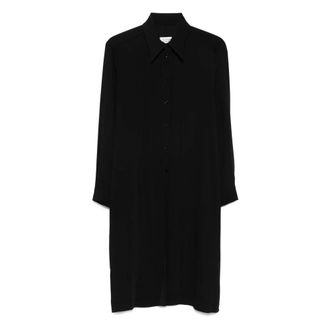 Maison Margiela Schwarzes Langarmshirt - - Dresses - Damen - Schwarzk - S