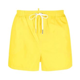 Dsquared2 Gelbe Icon Logo Badeshorts - - Swimwear - Herren - Gelb - M