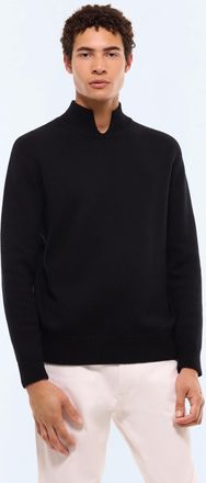 Fursac Pull col montant en laine et cachemire - Taille XXL - Homme