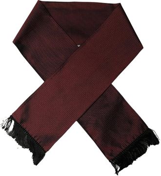 Dolce & Gabbana Foulard Ch&acirc;le - Homme - Accessoires - Rouge - Taille: ONE Size