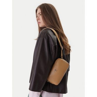 Tommy Hilfiger Handtasche Tommy Hilfiger Th Essential Camera Bag AW0AW18370 Braun