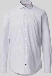 Tommy Hilfiger Tailored Slim Fit Businesshemd aus Baumwoll-Mix