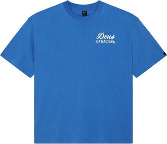 Deus Homme, Tops, Bleu, Taille: XL T-shirt Cotone