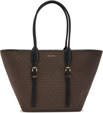Michael Kors sac porté épaule Pratt - Marron