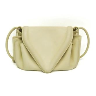 Bottega Veneta Pre-owned Cuir sacs-ports-paule - Femme - Pre-owned - Beige - Taille: ONE Size