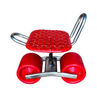 Generic 360&deg; Drehbarer Gartenwagen Mit Rollen, H&ouml;henverstellbarer Gartenhocker for Pflanzen, Terrassenwagen 2 R&auml;dern, Einfach Zu Bedienen