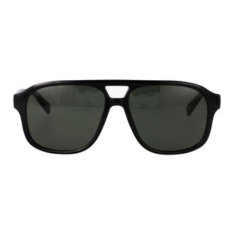Gucci Stylische Herrensonnenbrille - - Accessories - Herren - Schwarzk - 57 MM