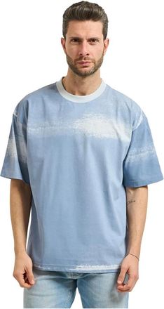 HUGO BOSS Homme, Tops, Bleu, Taille: XL T-shirt ras du cou Rave