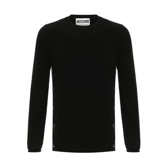 Moschino Floral Sweater - - Knitwear - Herren - Schwarzk - M