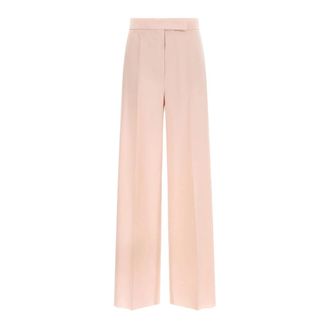 Max Mara Girone Hose mit weitem Bein - - Trousers - Damen - Rosa - 2XS