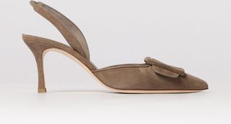 Manolo Blahnik Escarpin MANOLO BLAHNIK Femme couleur Taupe