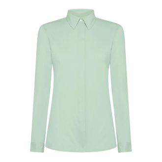 Roberto Ricci Design Plain Oxford Shirt - - Blouses & Shirts - Damen - Gr&uuml;n - S