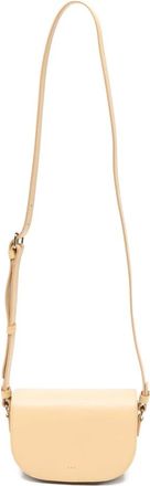 A.P.C. A.p.c. - Petit Sac Bandouli&egrave;re en Cuir - Femme - Sacs - Beige - Taille: ONE Size