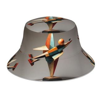 Generic Chapeau De Godet Image De Forme Sp&eacute;ciale Hommes Chapeau De Seau Respirant &Agrave; Large Bord Bonnet Soleil, pour De P&ecirc;che, Chasse, Sports, 56-58cm