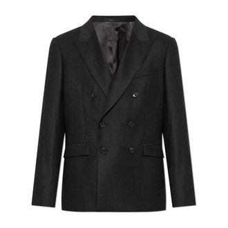 Paul Smith Wollblazer mit doppelter R&uuml;ckenschlitz - - Jackets - Herren - Grau - XL