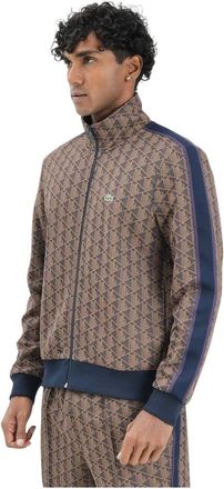 Lacoste Homme, Sweatshirts et sweats &agrave; capuche, Brun, Taille: 3XL Paris Zip-through