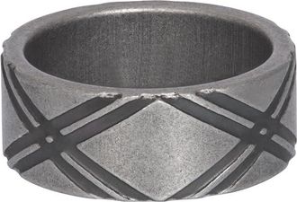 iXXXi Men Herrenring Lamborghini Antiksilber | 22mm