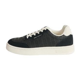 A|X Armani Exchange Homme, Chaussures, Noir, Taille: 40 EU Baskets en tissu technique