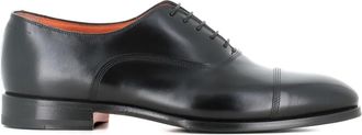 Santoni Oxford-Schuhe mit Schnürung - Schwarz
