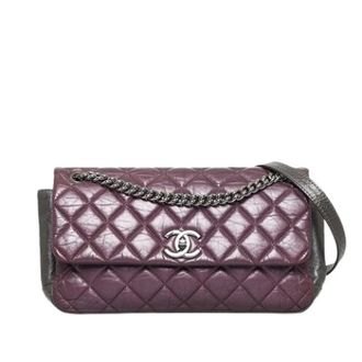 Chanel Pre-owned Portobello Schultertasche - - Pre-owned - Damen - Lila - ONE SIZE