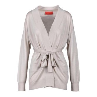 Wild Cashmere Luxuri&ouml;ser Kaschmir Seiden Cardigan - - Knitwear - Damen - Beige - S