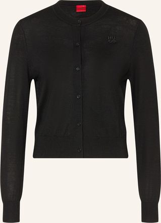 HUGO BOSS Hugo Strickjacke Sfabri schwarz