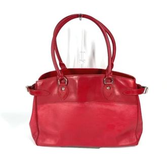 Louis Vuitton Pre-owned Cuir sacs-louis-vuitton - Femme - Pre-owned - Rouge - Taille: ONE Size