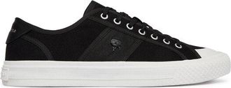 Karl Lagerfeld Sneakers aus Stoff Rae KL50326 Schwarz