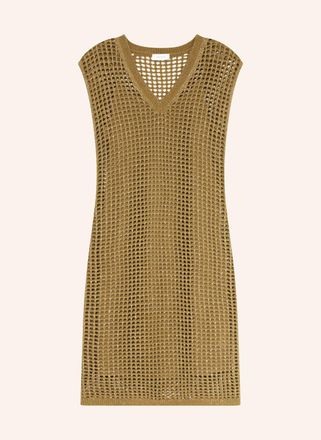 Darling Harbour Darling Harbour Strickkleid Mit Glitzergarn braun
