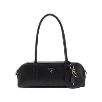 Guess Femme, Sacs, Noir, Taille: ONE Size Isobel Sml Shoulder Satchel