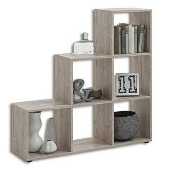 FMD Möbel 248-001 Mega 1 Raumteiler, holz, sandeiche, maße 104.5 x 33.0 x 108 cm (BHT)