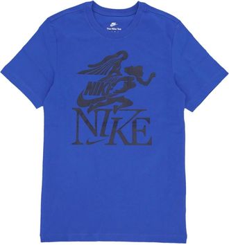 Nike Grafik Tee Sportswear Club Game Royal - - Sport - Herren - Blau - XL
