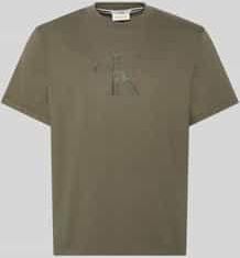 Calvin Klein Jeans Relaxed Fit T-Shirt aus reiner Baumwolle mit Logo-Print