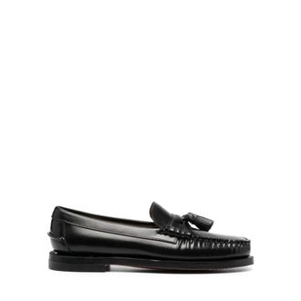Sebago Classic Dan Multi Tassel - Femme - Chaussures - Noir - Taille: 38 EU